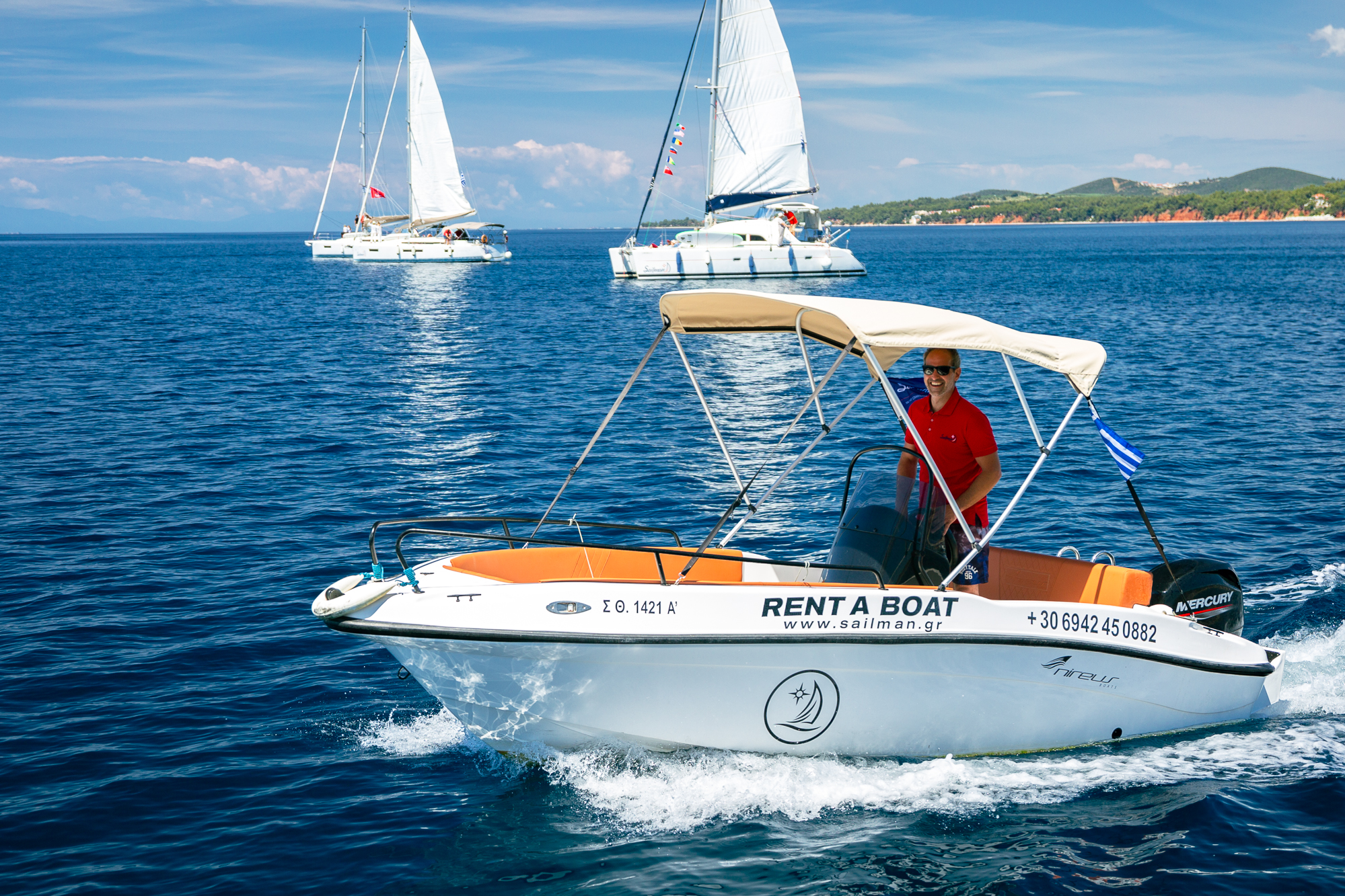 Rent a Boat - Be a Captain in Nikiti